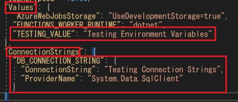 AzureFunctionで環境変数を使用する - ナストンのまとめ